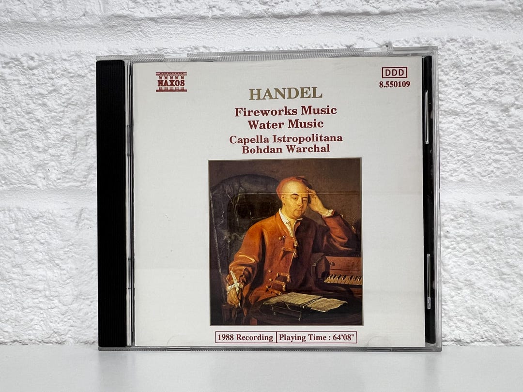 George Frideric Handel CD Collection Album Fireworks Music • Water ...