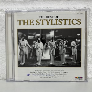 The Best of the Stylistics CD Collection Album Genre Funk Soul Gifts Vintage Music American ...