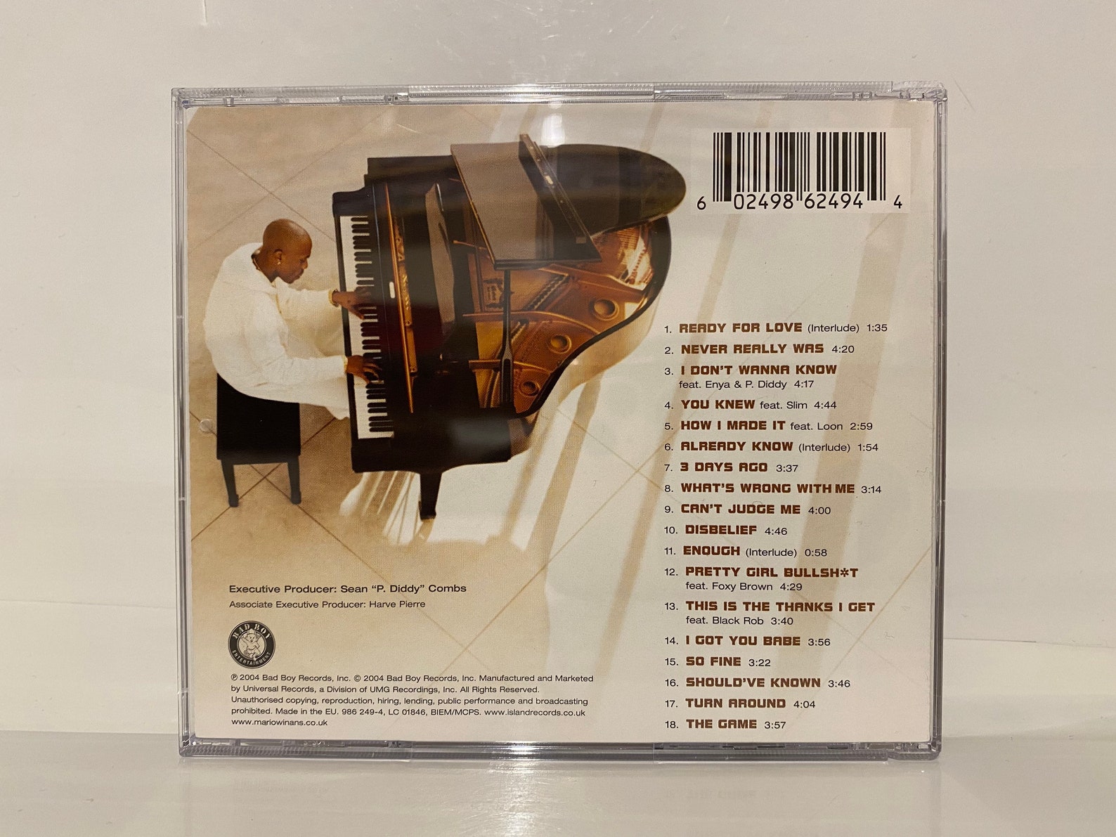 Mario Winans CD Collection Album Hurt No More Special Edition - Etsy