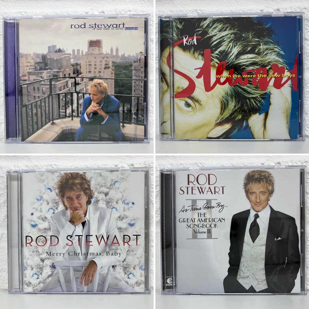 Rod Stewart CD Collection of 4 Cds Album Genre Jazz Rock Pop Gifts ...