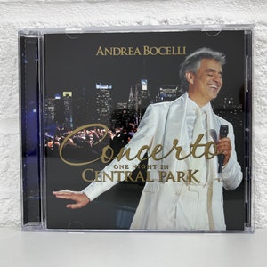 Andrea Bocelli CD Collection Album Concerto One Night in Central Park ...
