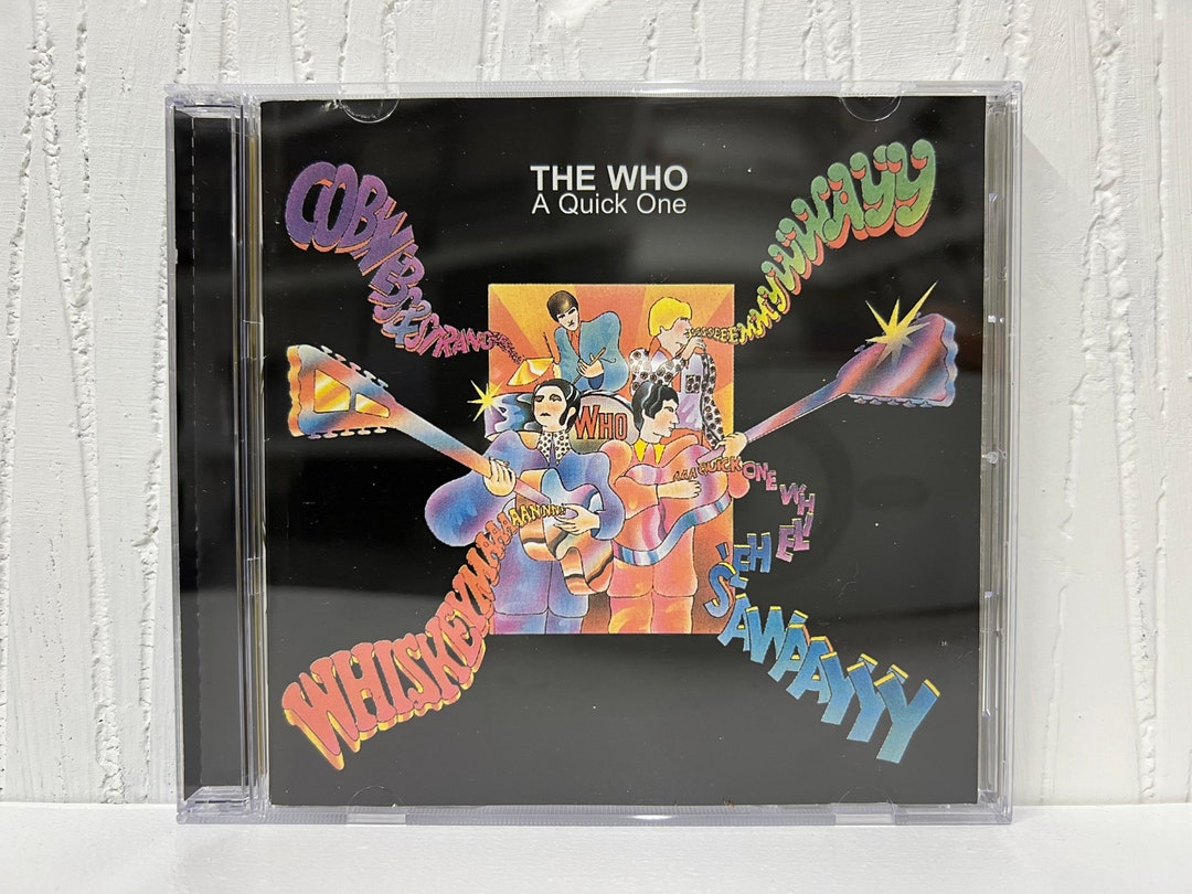 The Who CD Collection Album A Quick One Genre Rock Gifts Vintage Music ...