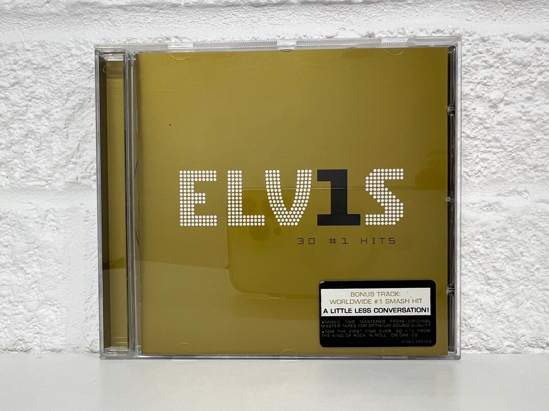 Elvis Presley CD Collection Album ELV1S 30 1 Hits Genre Rock - Etsy