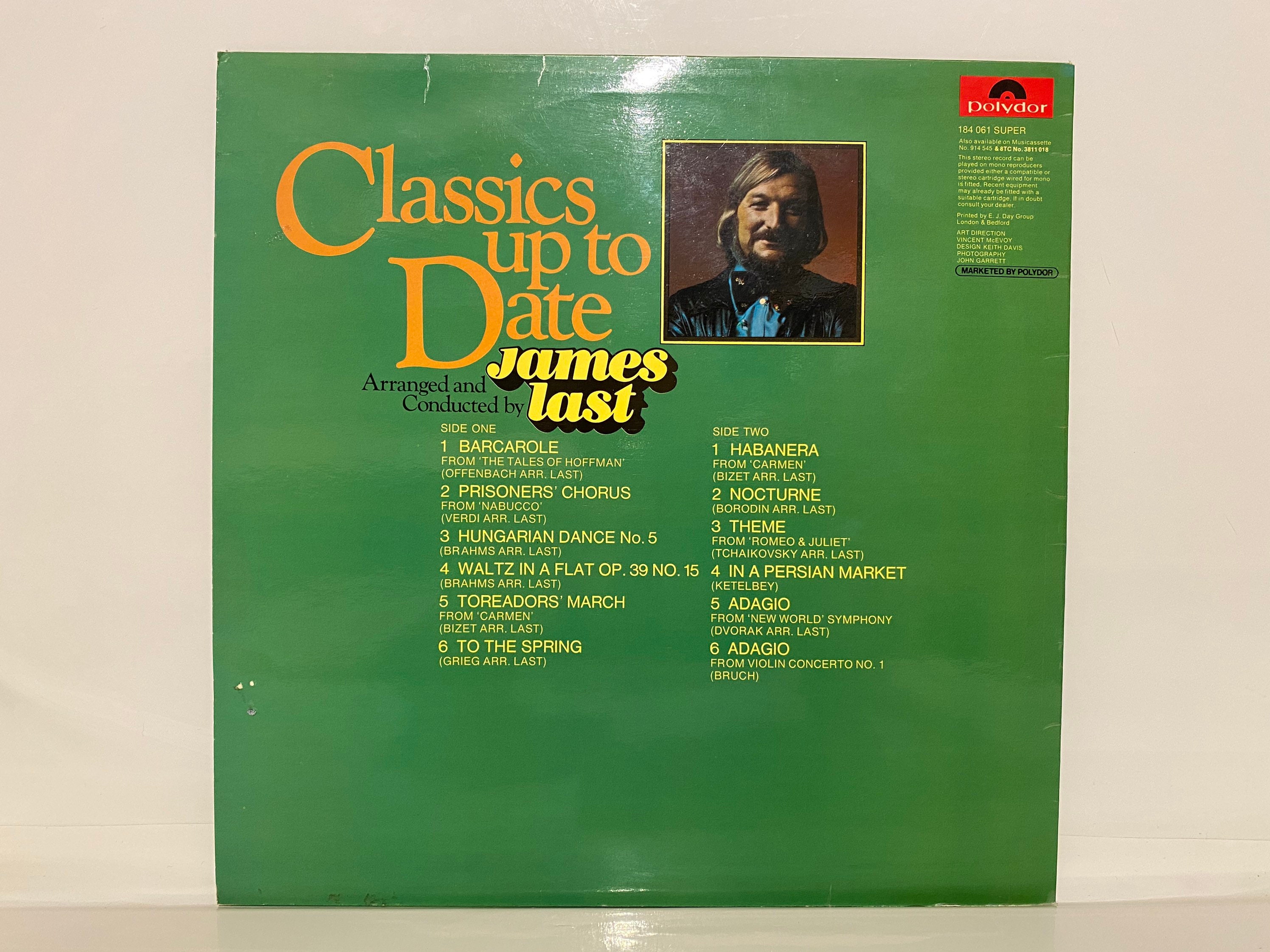 James Last Album Classics up to Date Genre Classical Vinyl LP - Etsy