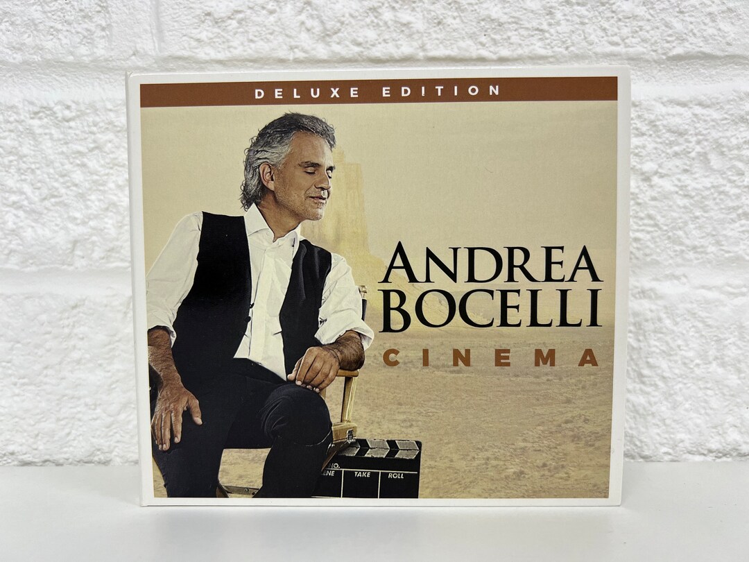 Andrea Bocelli CD Collection Album Cinema Deluxe Edition Genre - Etsy