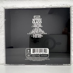 Pulp CD Collection Album Different Class Genre Rock Pop Gift Vintage ...