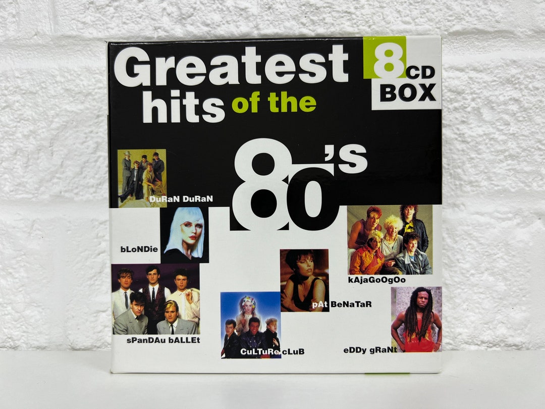 Greatest Hits of the 80s CD Collection Box Set of 8 Cds Album - Etsy
