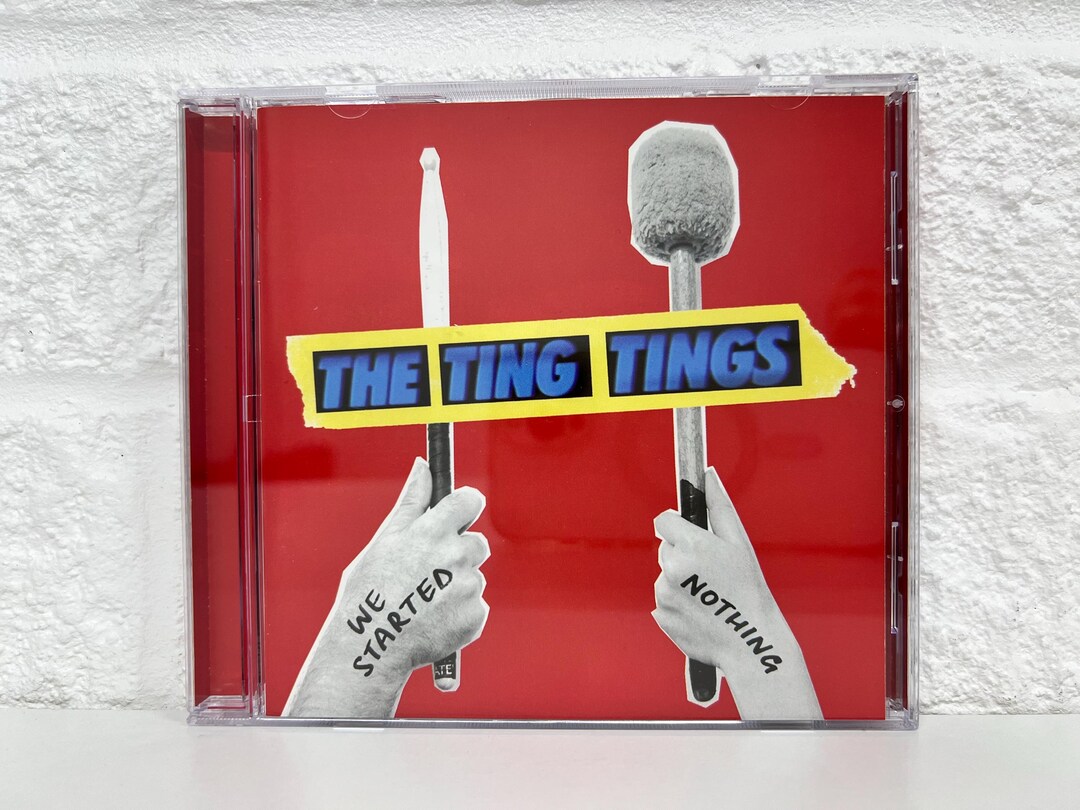 The Ting Tings CD Collection Album We Started Nothing Genre Rock Pop ...