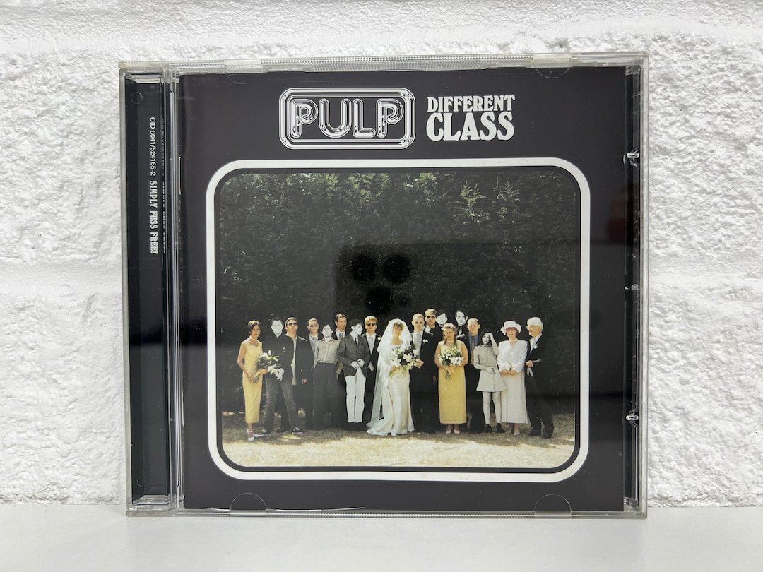 Pulp CD Collection Album Different Class Genre Rock Pop Gift Vintage ...