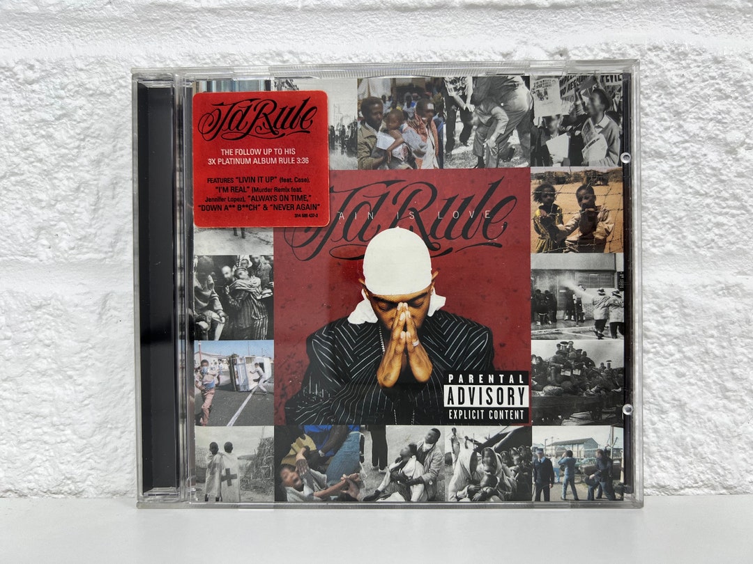 Ja Rule CD Collection Album Pain is Love Genre Hip Hop Gifts Vintage ...