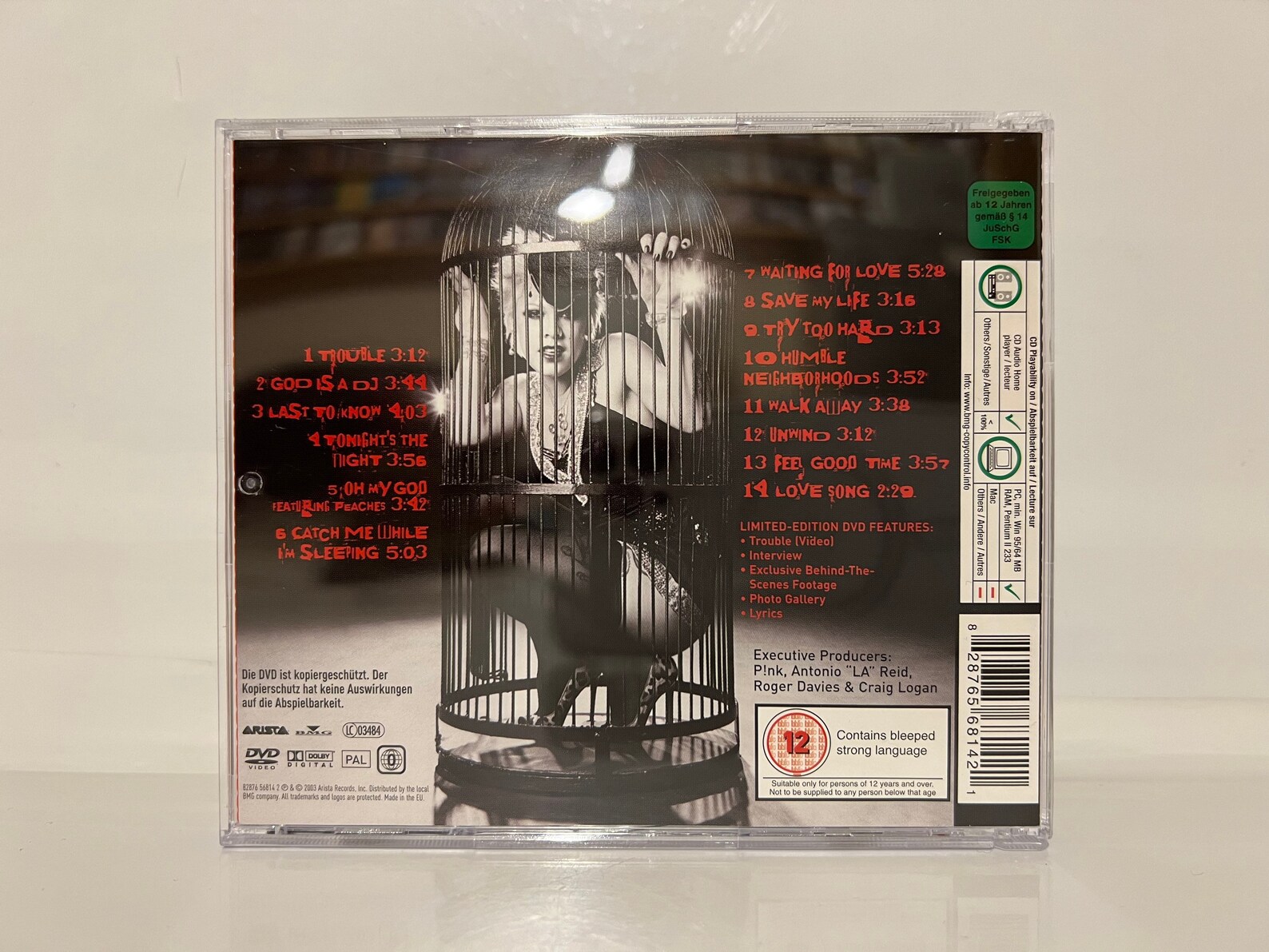 Pink CD Collection Album Try This Special Edition Genre Rock - Etsy