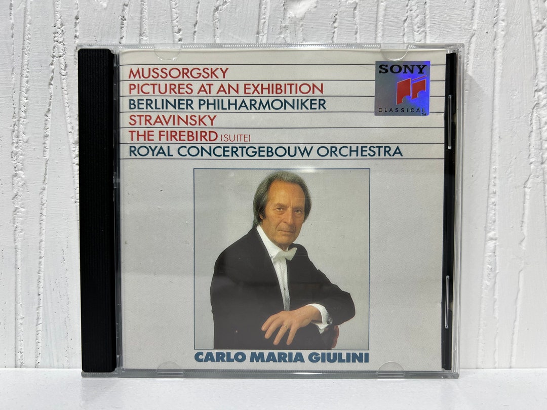 Carlo Maria Giulini CD Collection Album Modest Mussorgsky Pictures ...