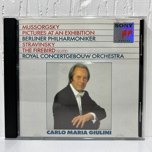 Carlo Maria Giulini CD Collection Album Modest Mussorgsky Pictures ...