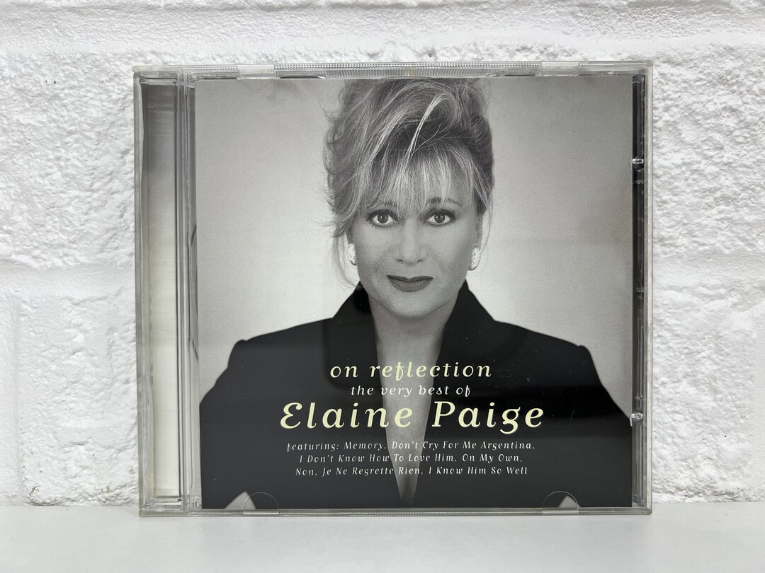 The Very Best of Elaine Paige CD Collection Album on Reflection Genre ...