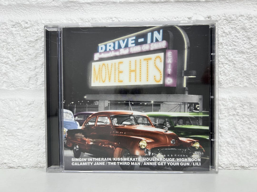 Drive in Movie Hits CD Collection Album Genre Musical Sountrack Gift ...