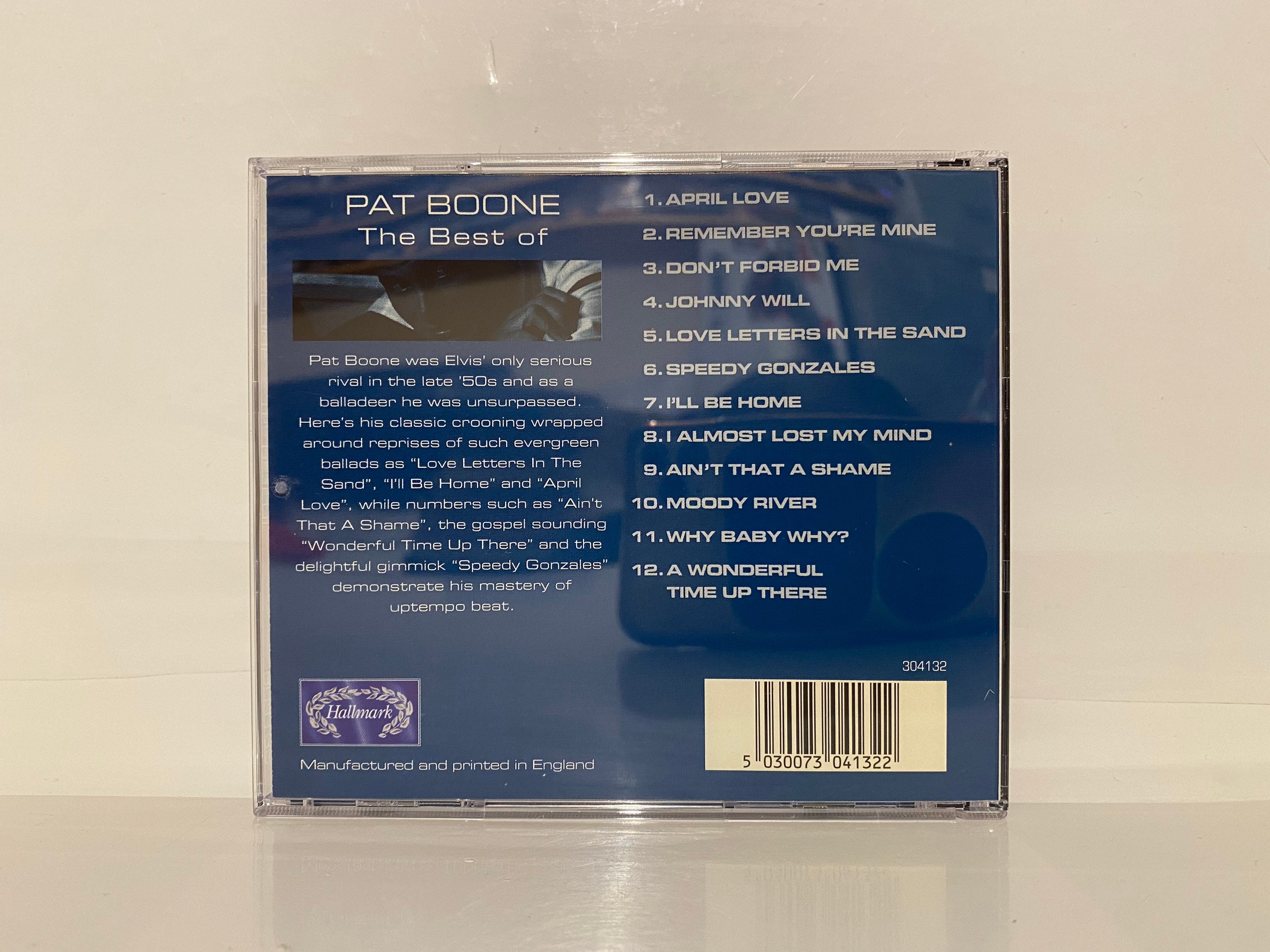 The Best of Pat Boone CD Collection Album 12 Clean Cut - Etsy