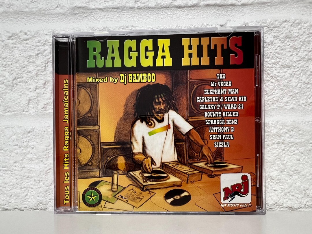 Ragga Hits CD Collection Album Genre Reggae Gift Vintage Music Jamaican ...
