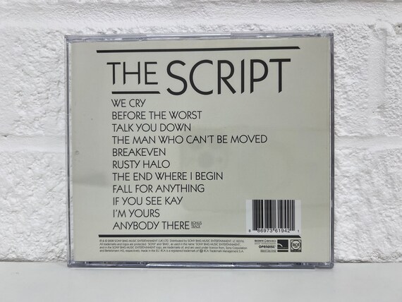 The Script The Man Who Cant Be Moved Album Cover