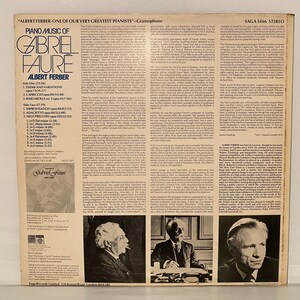 Albert Ferber Piano Music of Gabriel Faure Volume Two Genre Classical ...