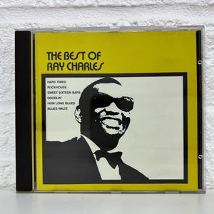 The Best of Ray Charles CD Collection Album Genre Jazz Blues Gift ...