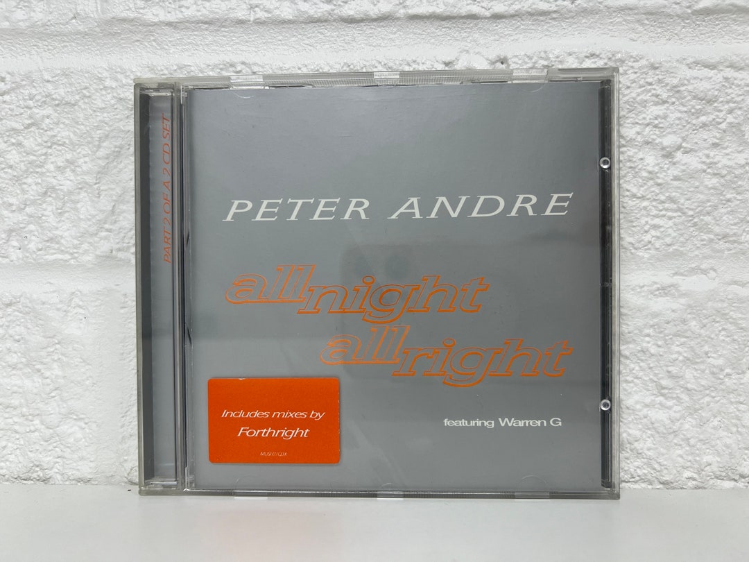 Peter Andre CD Collection Album All Night All Right Genre Hip Hop Gifts ...