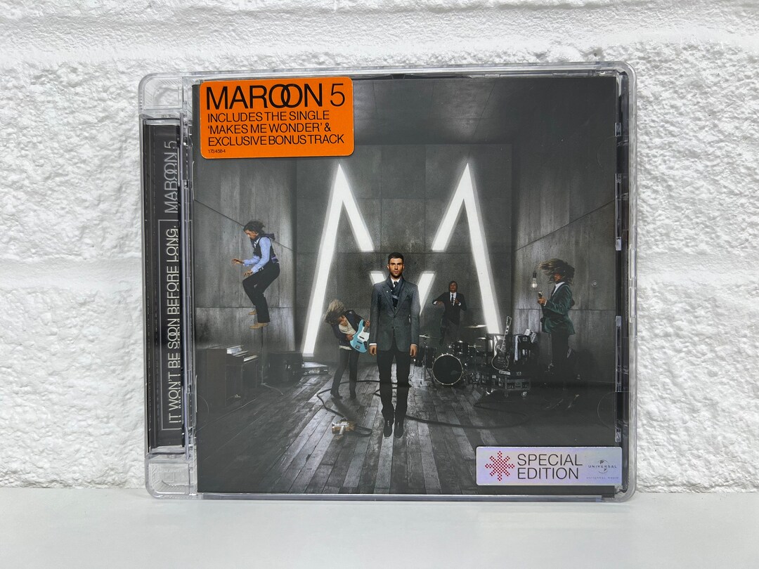 Maroon 5 CD Collection Album It Won’t Be Soon Before Long Genre Rock ...