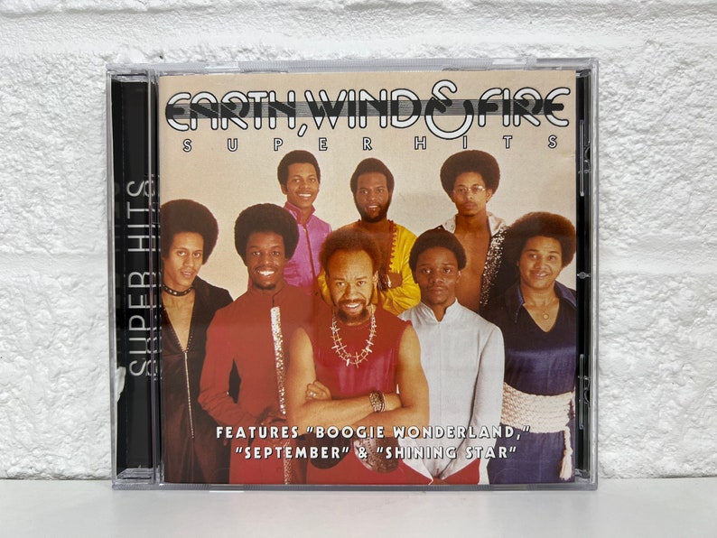 Earth Wind & Fire CD Collection Album Super Hits Genre Funk - Etsy
