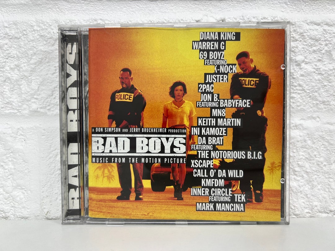 Bad Boys CD Collection Album Genre Electronic Hip Hop Soundtrack Gift Vintage Music From the ...