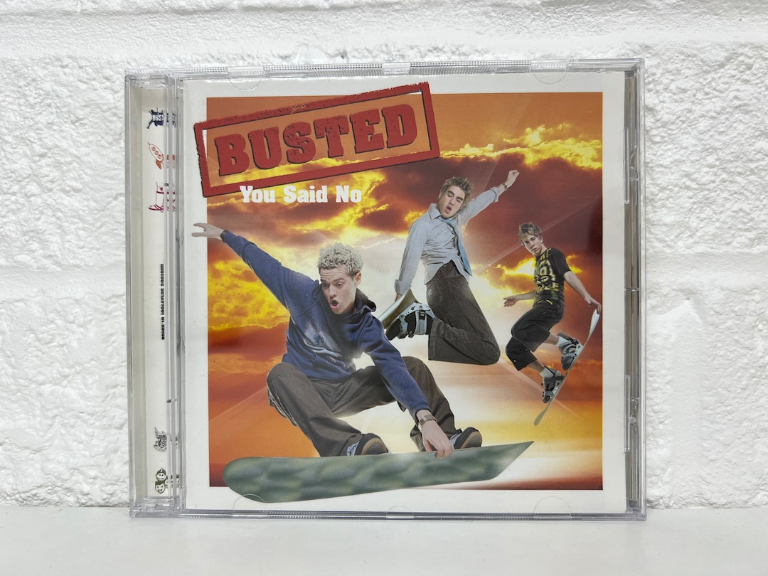 Busted CD Collection Album You Said No Genre Rock Gifts Vintage Music ...