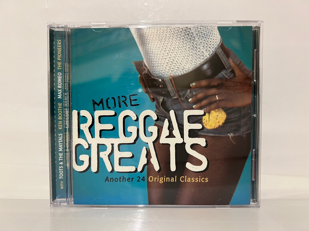 More Reggae Greats CD Collection Album Genre Reggae Gifts Vintage Music ...