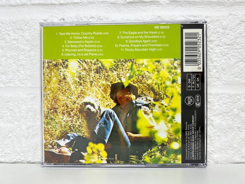 John Denver CD Collection Album Greatest Hits Genre Rock Folk - Etsy