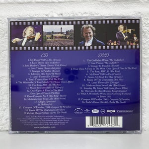 Andre Rieu CD Collection Album Magic of the Movies Genre Classical Folk ...