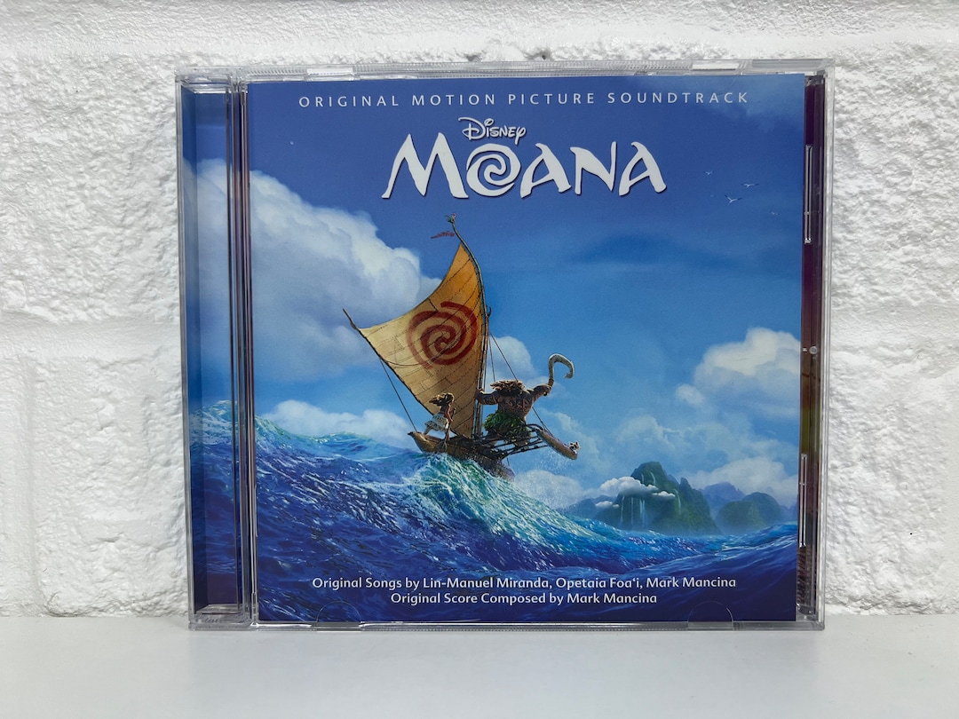 Moana CD Collection Album Original Motion Picture Soundtrack Genre ...