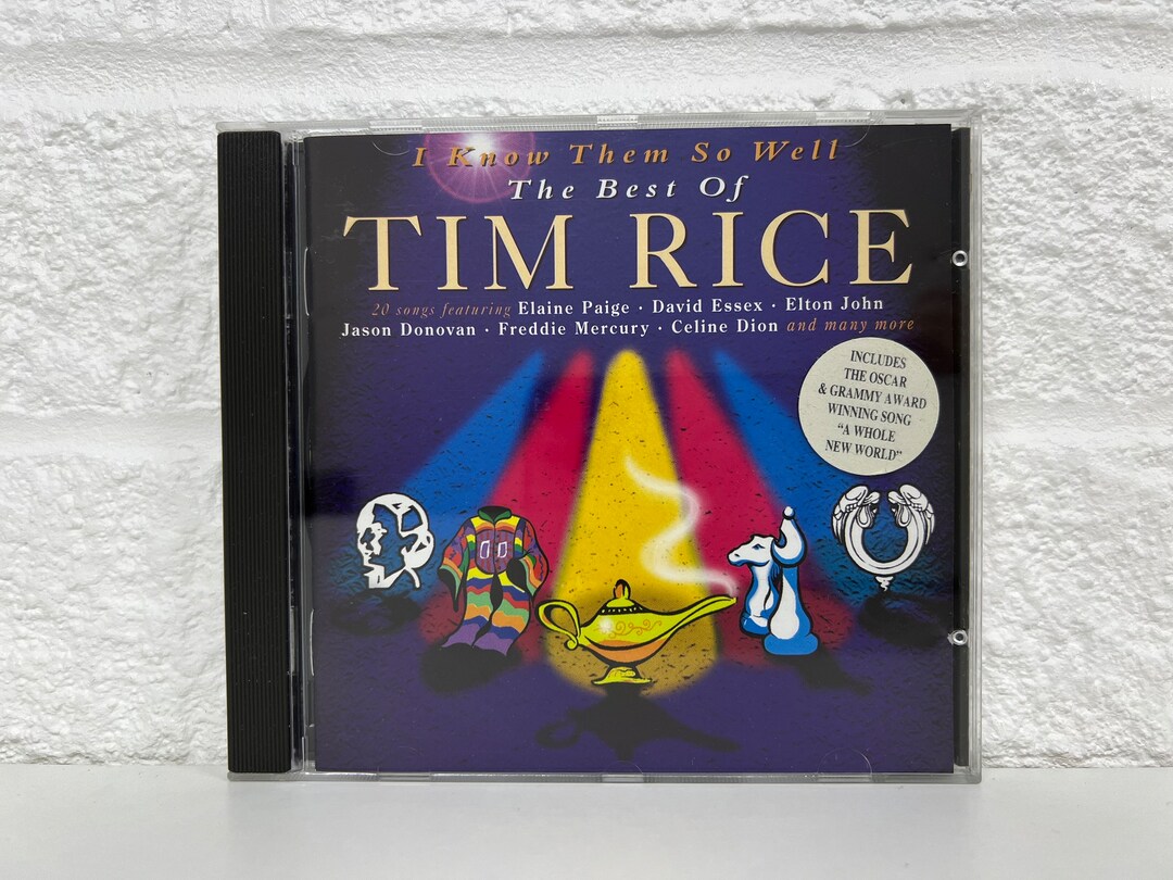 The Best of Tim Rice CD Collection Album I Know Them so Well Genre Pop ...