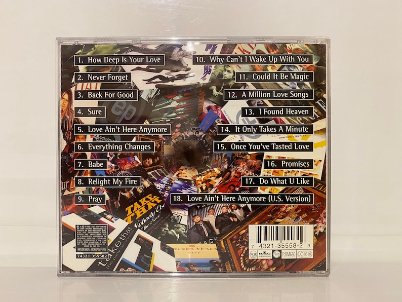 Take That CD Collection Album Greatest Hits Genre Pop Gifts | Etsy