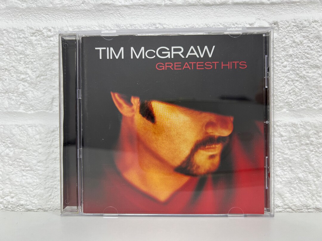 Tim Mcgraw CD Collection Album Greatest Hits Genre Rock Gifts Vintage ...