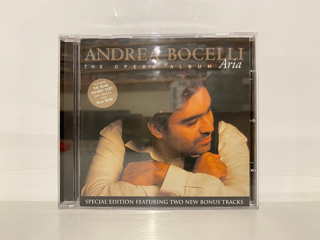 Andrea Bocelli CD Collection Aria the Opera Album Genre Pop - Etsy