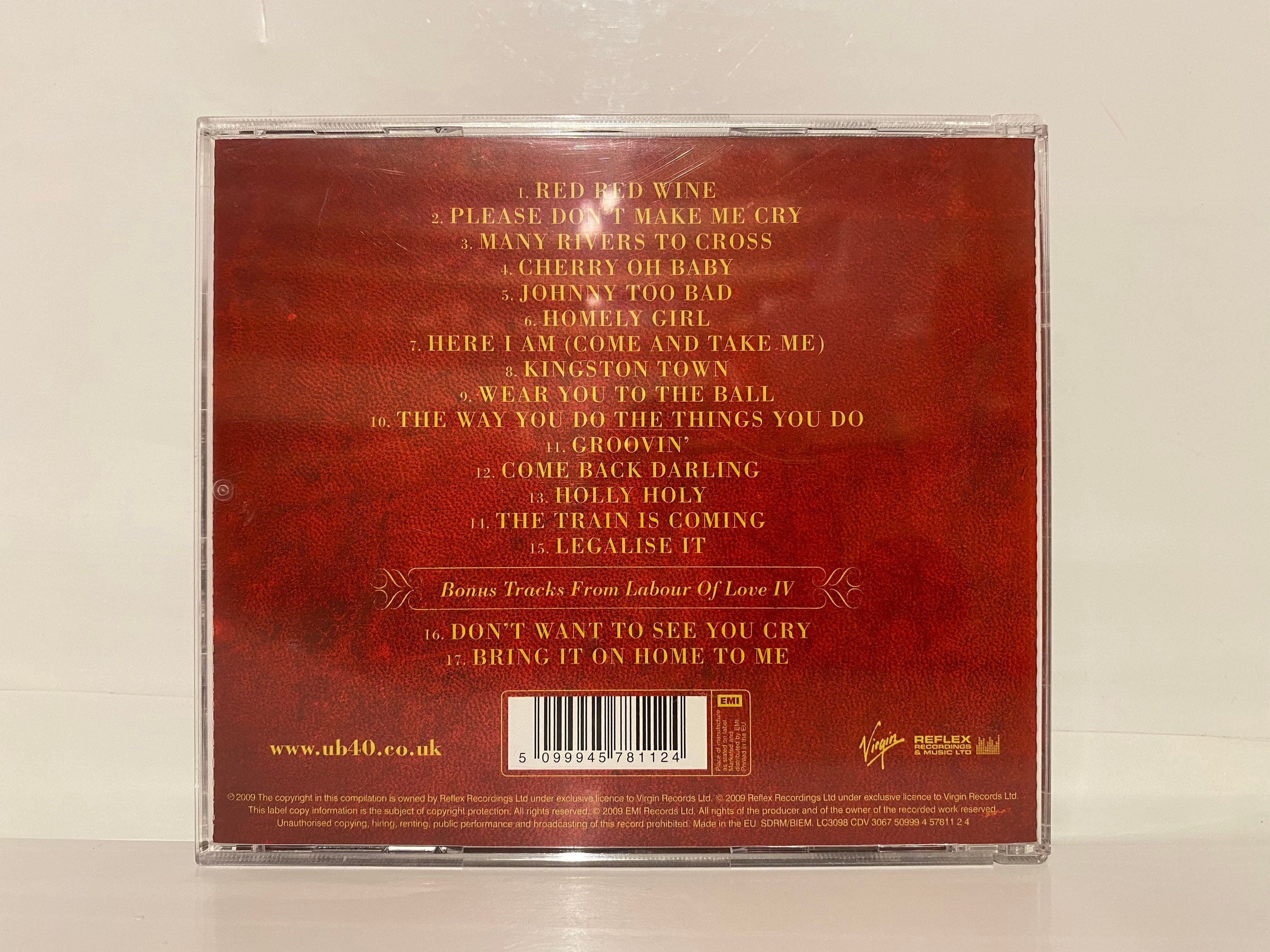 UB40 CD Collection Album UB 40 Best Of Labour Of Love Genere - Etsy Italia