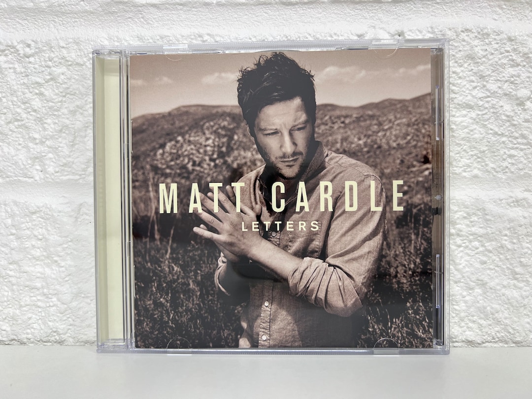 Matt Cardle CD Collection Album Letters Genre Rock Pop Gifts Vintage ...