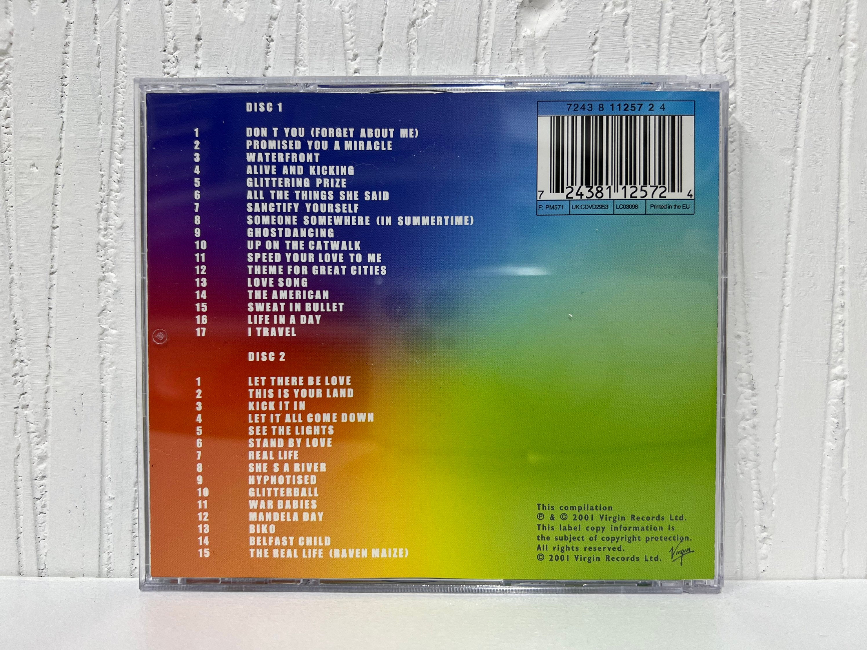 The Best of Simple Minds CD Collection Album Genre Rock Gifts - Etsy UK