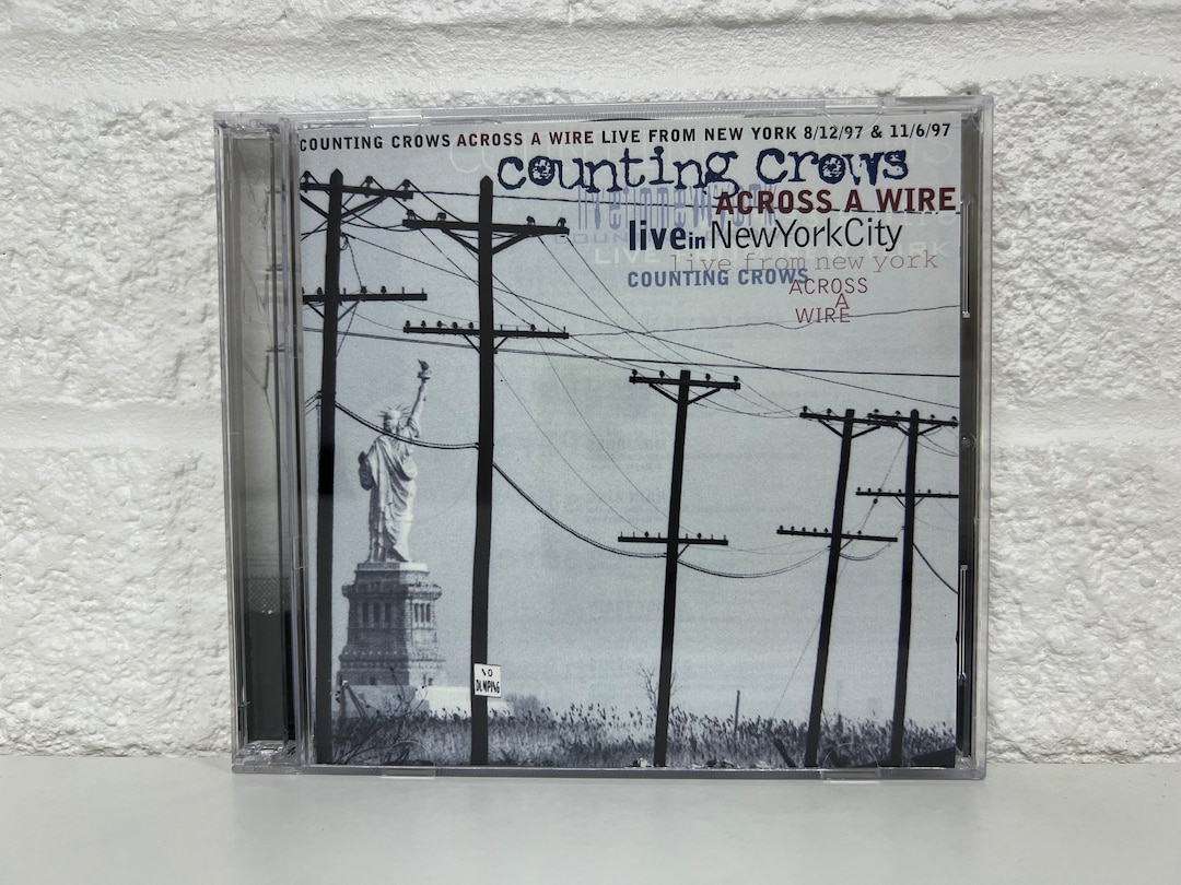 Counting Crows CD Collection Album Across A Wire Live in New York City ...