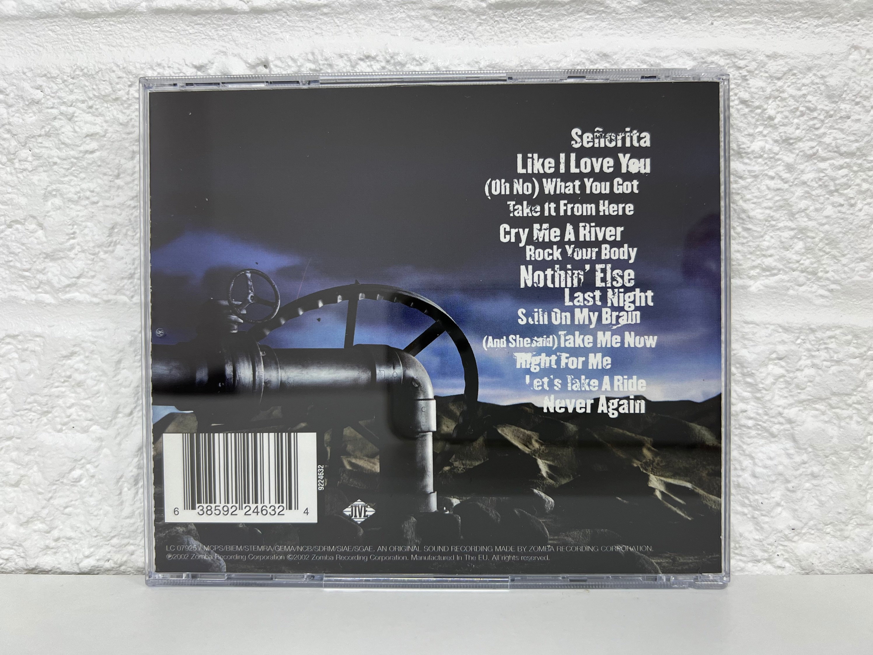 Justin Timberlake Justified Album Cover