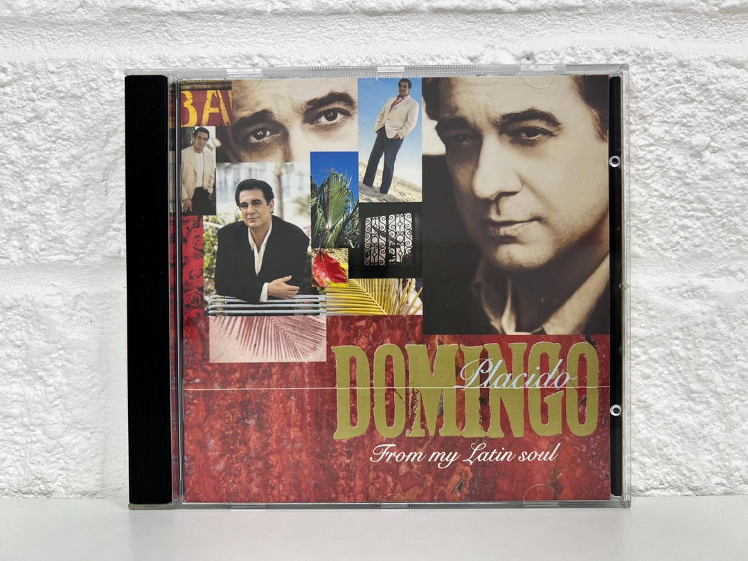 Placido Domingo CD Collection Album From My Latin Soul Genre Latin Pop ...