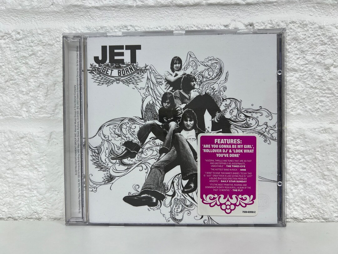 Jet CD Collection Album Get Born Genre Rock Gift Vintage Music ...