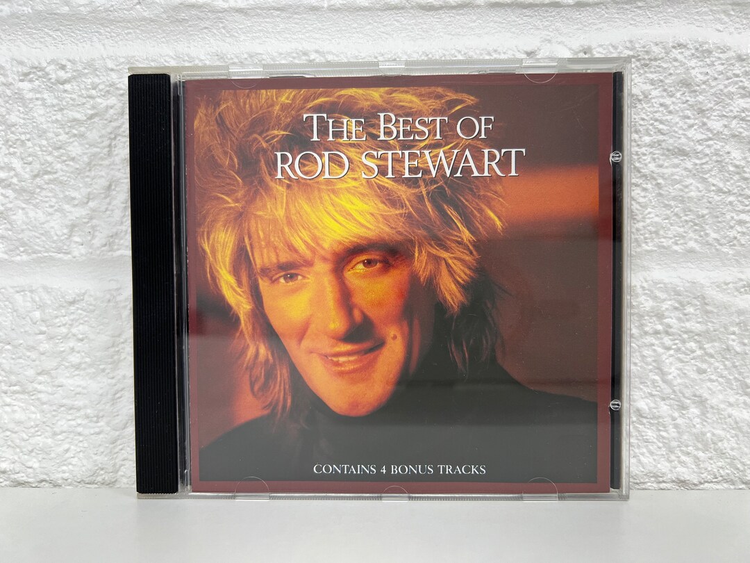 The Best of Rod Stewart CD Collection Album Genre Rock Gift Vintage ...