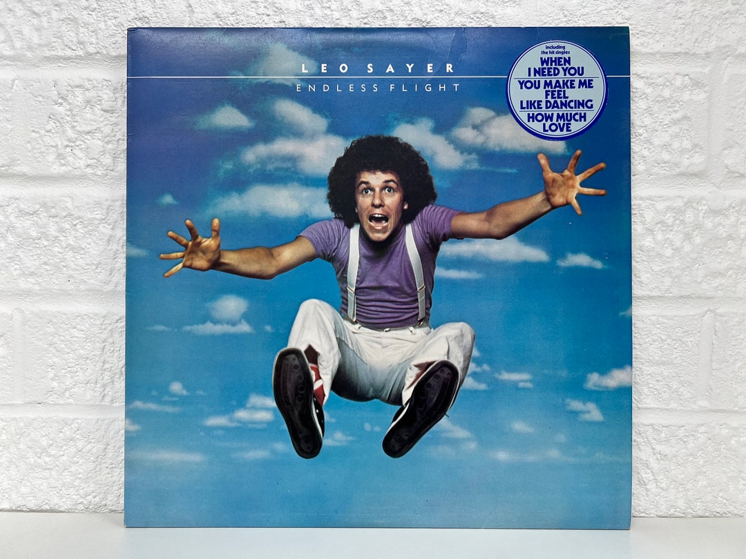 Leo Sayer Album Endless Flight Genre Rock Pop Vinyl 12” LP Record Gift ...