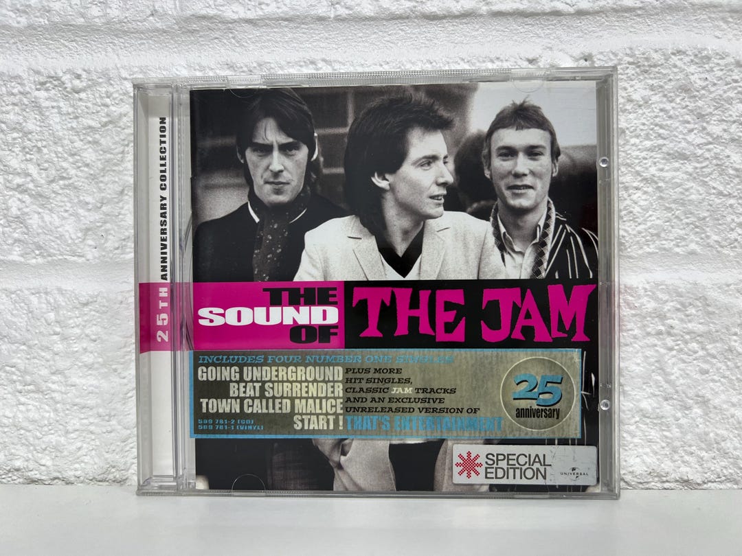 The Jam CD 25th Anniversary Collection Album the Sound of the Jam ...