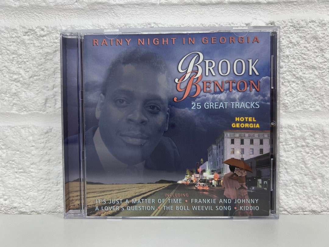 Brook Benton CD Collection Album Rain Night in Georgia Genre Funk Soul ...