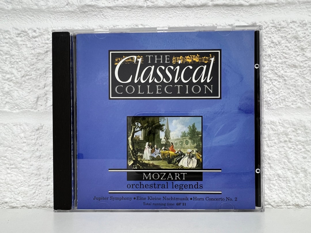 Mozart CD Collection Album Orchestral Legends Genre Classical Gift ...