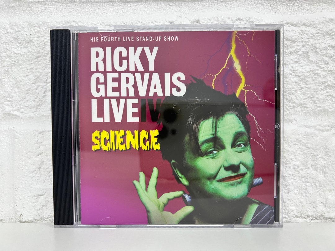 Ricky Gervais Live IV CD Collection Album Science Genre Comedy Stand-up ...